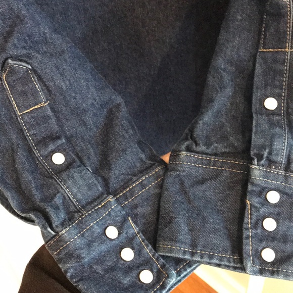 BB Brand | Tops | Bb Brand Heavy Denim Work Button Down | Poshmark